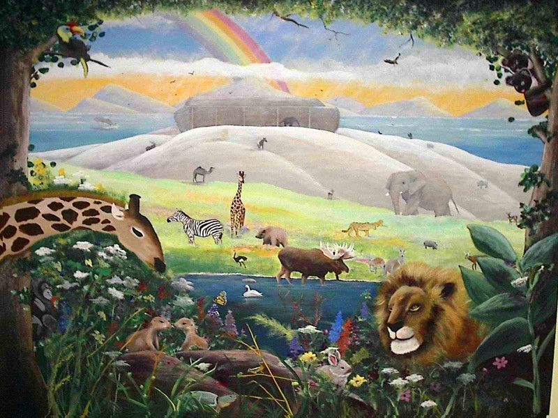 2010 Noah's Ark Mural Painting - iPaintingsforsale.com