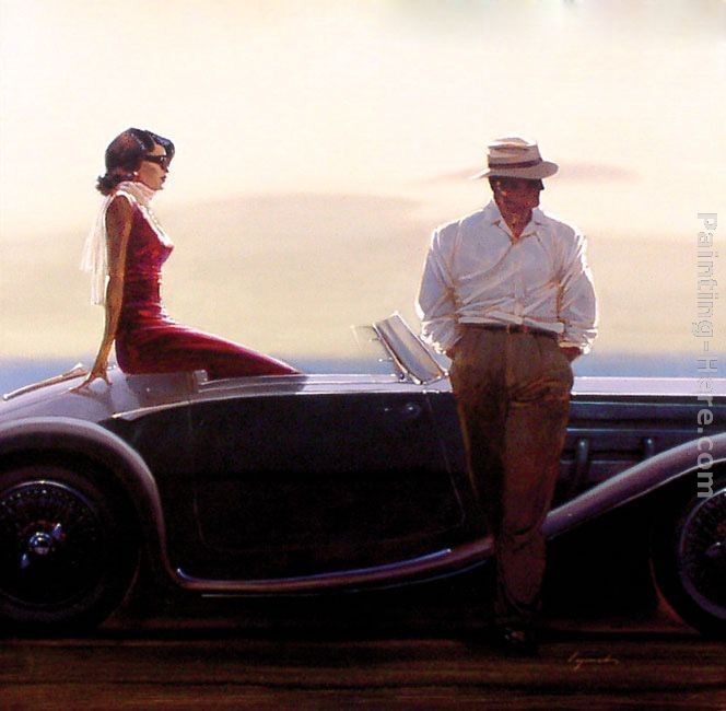 Brent Lynch Coastal Drive Painting - iPaintingsforsale.com