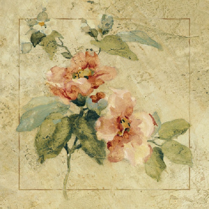 Cheri Blum Provence Rose I Painting - iPaintingsforsale.com