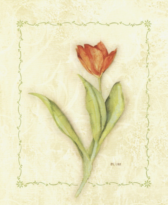 Cheri Blum Red Tulip Painting - iPaintingsforsale.com