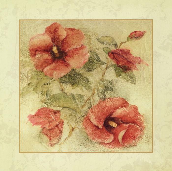 Cheri Blum Soft Hibiscus II Painting - iPaintingsforsale.com