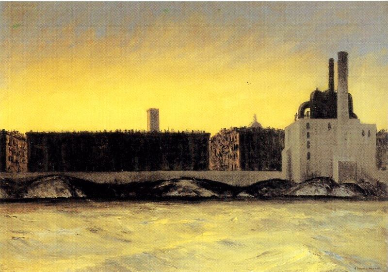 Edward Hopper East River Painting - iPaintingsforsale.com