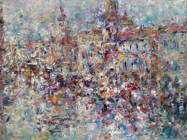 Ioan Popei Venice VI Painting - iPaintingsforsale.com