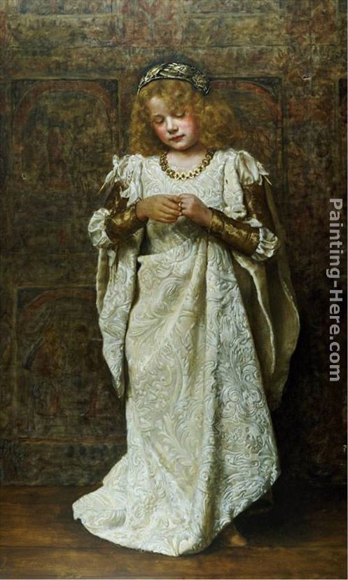 John Collier The Child Bride Painting - iPaintingsforsale.com