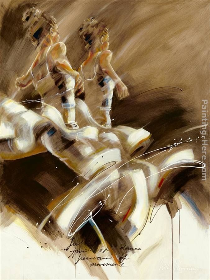 Kitty Meijering Spirit of Dance Painting - iPaintingsforsale.com