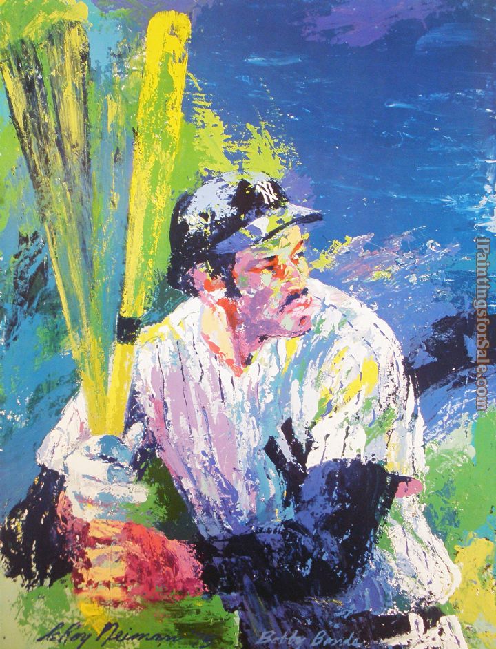 Leroy Neiman Bobby Bonds Painting - iPaintingsforsale.com