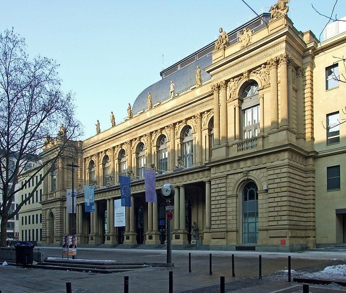 Leroy Neiman Boerse-German Stock Exchange Painting - iPaintingsforsale.com