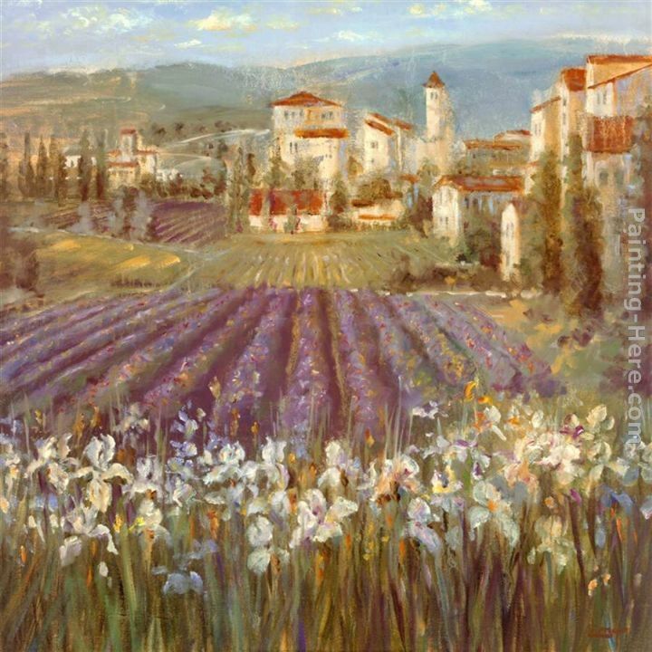 Michael Longo Provencal Village Painting - iPaintingsforsale.com