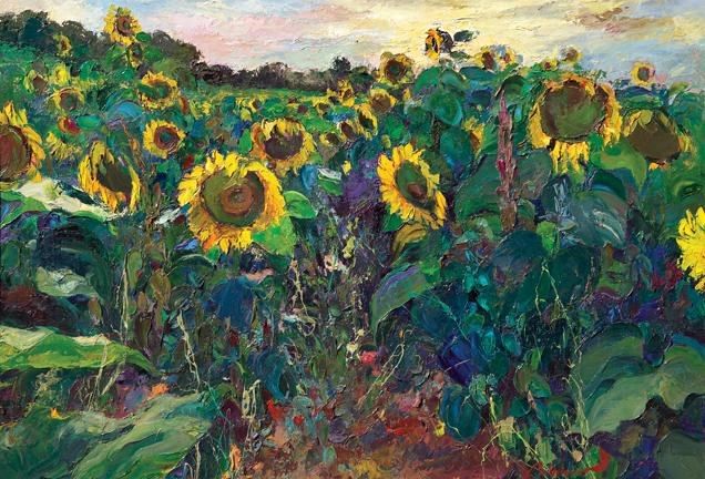 Ramon Vilanova SUNSET, SILENCE, WAVE Painting - iPaintingsforsale.com