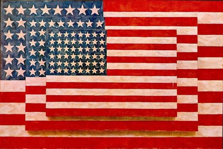 Jasper Johns three flags Painting | Best Paintings For Sale | three ...