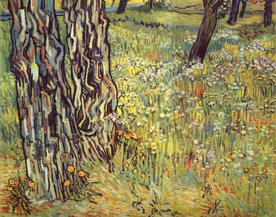 Vincent van Gogh Tree trunks Painting - iPaintingsforsale.com