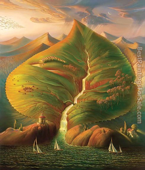 Vladimir Kush ocean sprout Painting - iPaintingsforsale.com