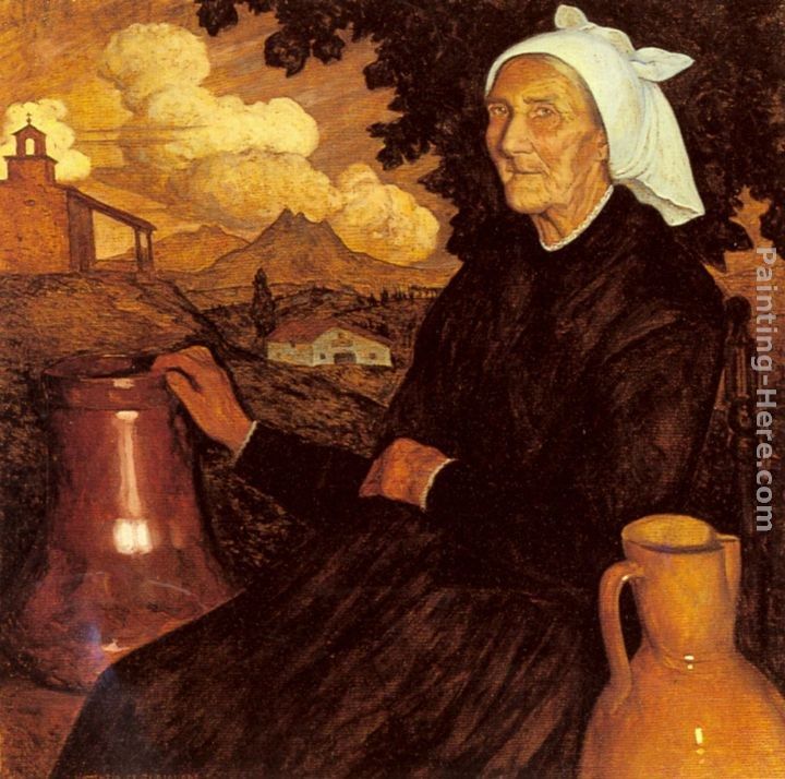 Valentin de Zubiaurre Mari-Tere Painting - iPaintingsforsale.com